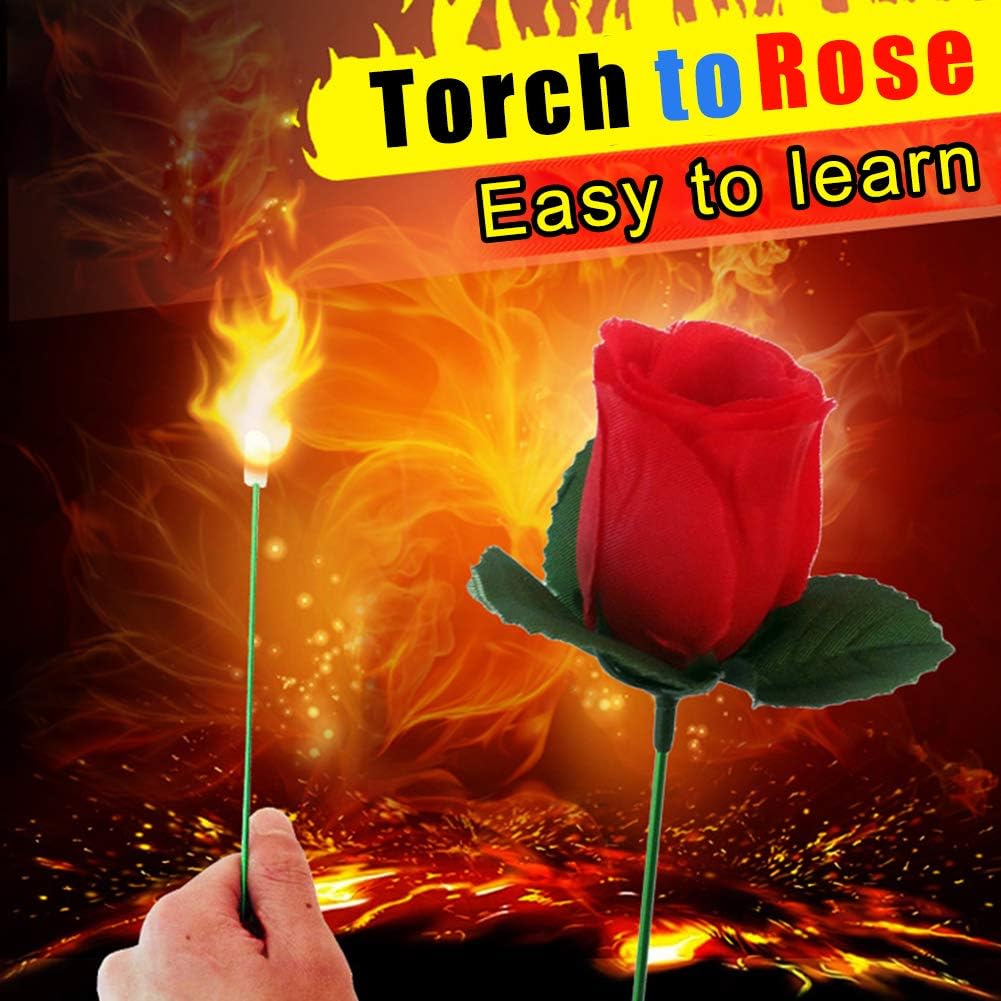 🔥 ️🌹Easy Show 🤩 Magic Rose - Torch to Rose💖 – daybaodan